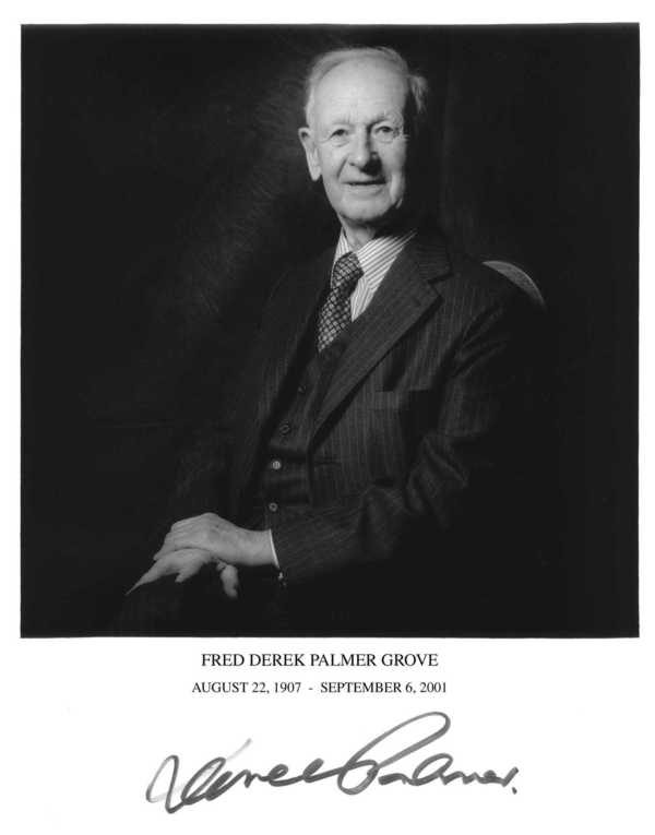 100 años nacimiento Derek Palmer